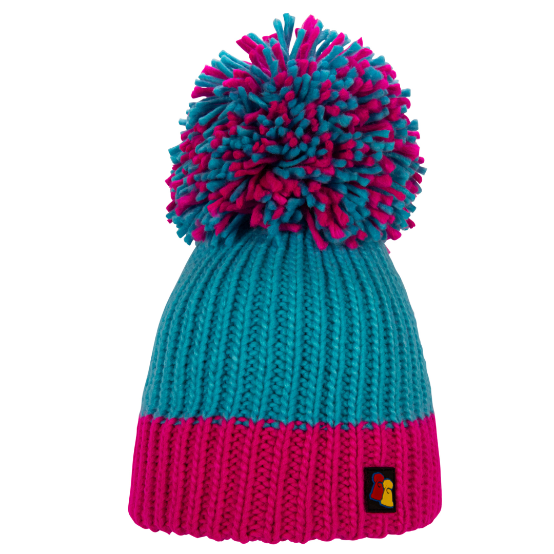 Neon Blink | Blue Bobble Hat | Big Bobble Hats – Big Bobble Hats Ltd
