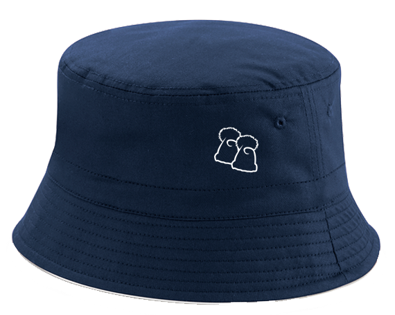 French Navy/White Bucket Hat | Big Bobble Hats – Big Bobble Hats Ltd