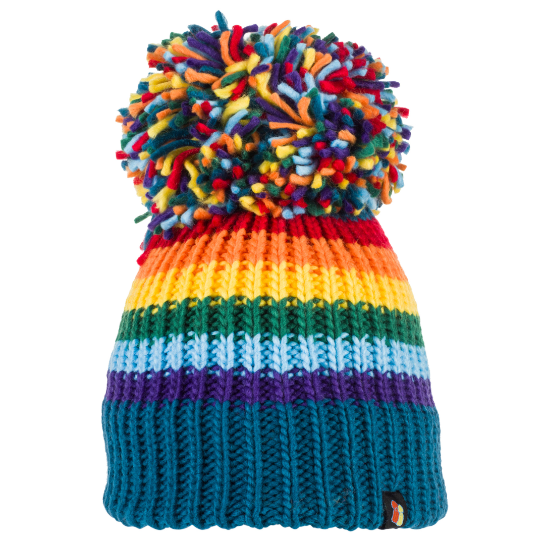 Smarty Party | Rainbow Bobble Hat | Big Bobble Hats – Big Bobble Hats Ltd