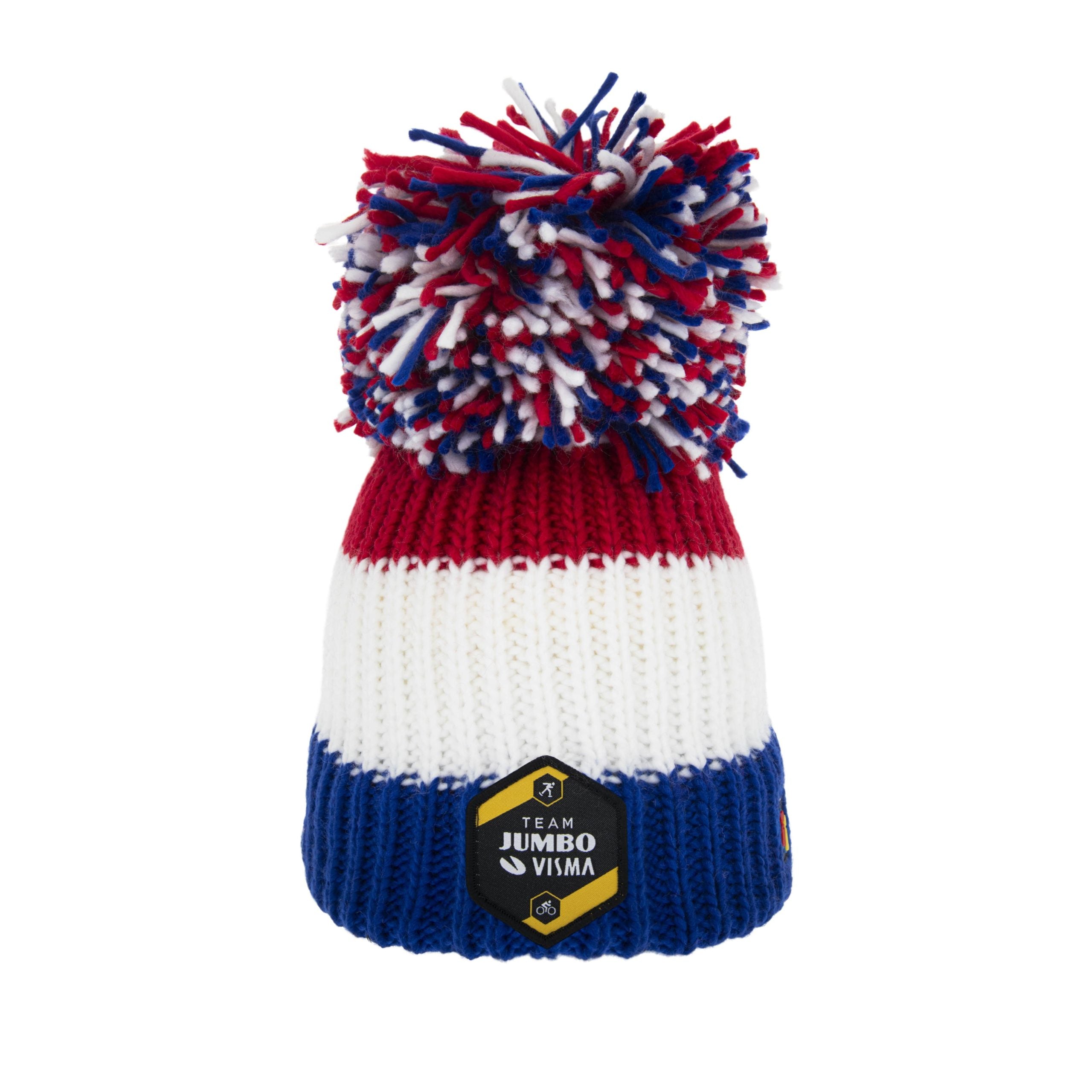 Jumbo Visma Dutch Big Bobble Hat – Big Bobble Hats Ltd