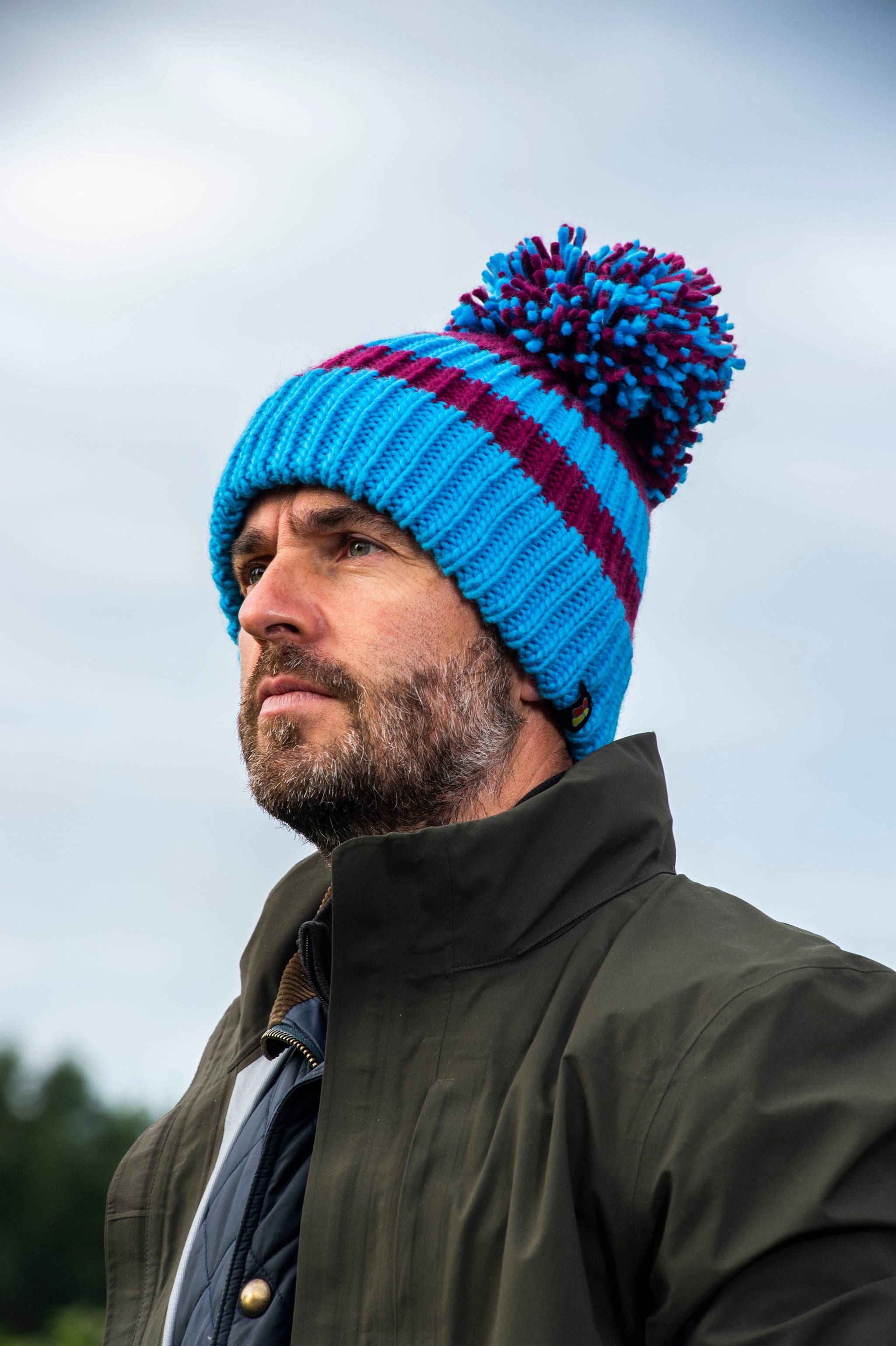 Frozen Plums | Blue Bobble Hat | Big Bobble Hats – Big Bobble Hats Ltd