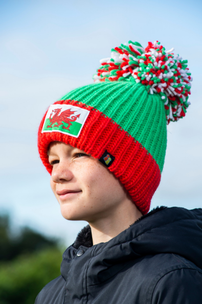Caerphilly Does It | Welsh Bobble Hat | Big Bobble Hats – Big Bobble ...